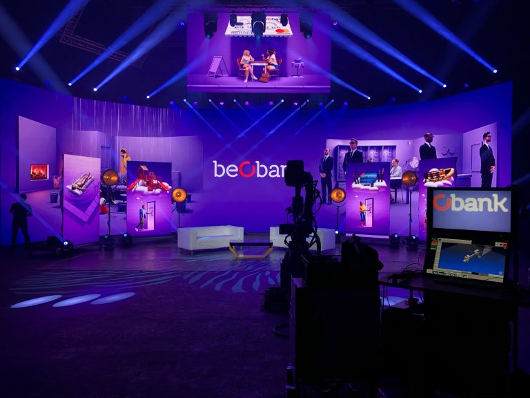 Des plateaux TV pour assurer la captation vidéo de votre événement digital